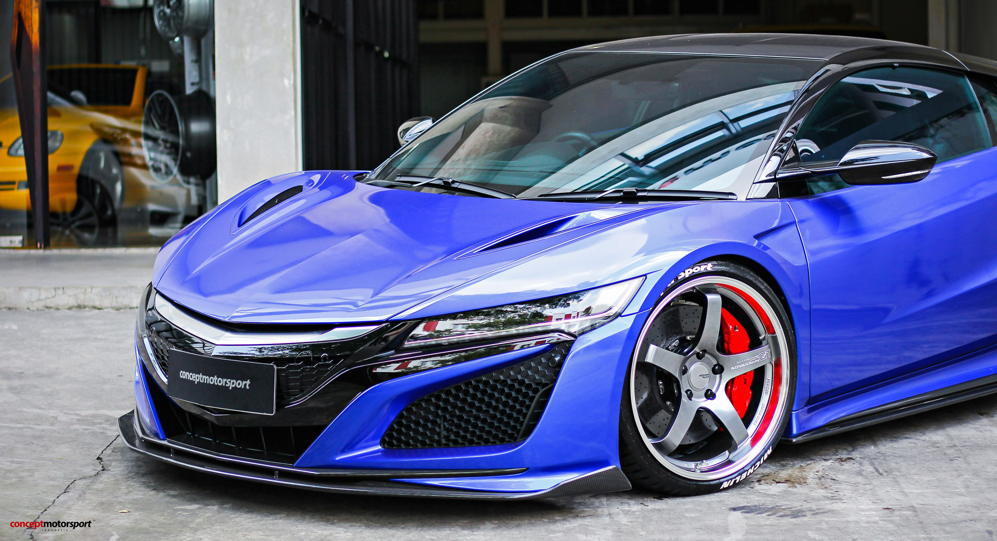 Honda NSX w/ Eibach Lowering Spring - Concept Motorsport